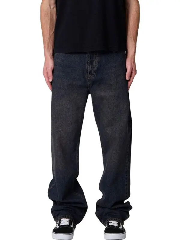 Mnml Baggy Jeans - Washed Brown