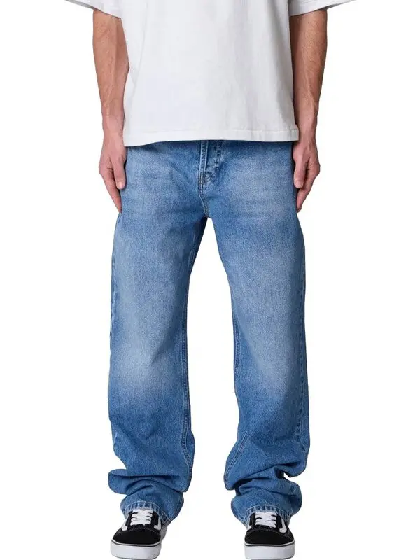 Mnml Baggy Jeans - Washed Blue
