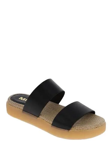 Mia Saige U Platform Sandal - Black