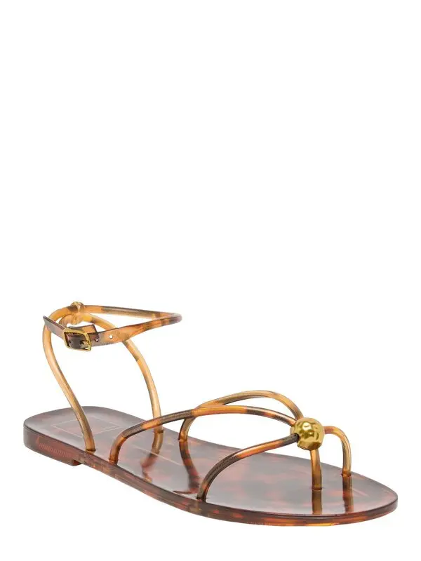 Dolce Vita Kenley Ankle Strap Jelly Sandal - Tortoise Jelly