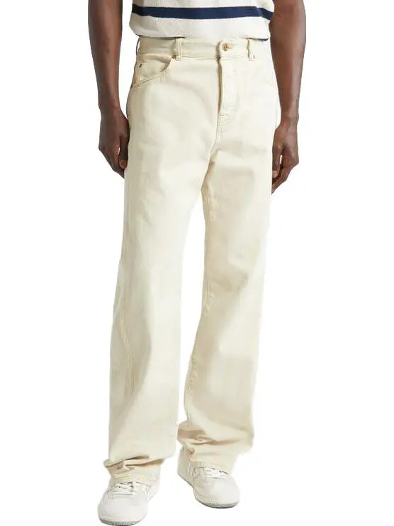 Balmain Relaxed-fit Jeans - Beige