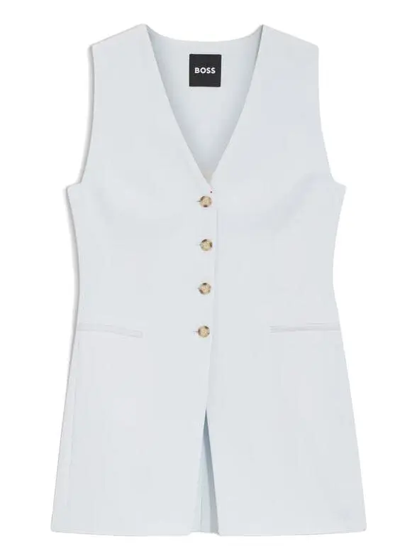 BOSS Julinial Vest - Pale Lagoon