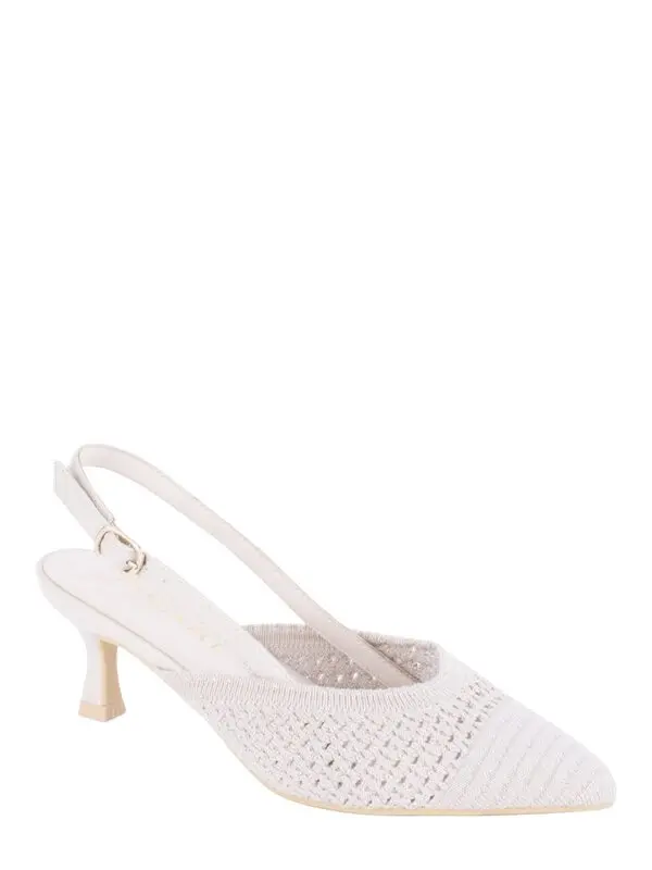 Tahari Palermo Slingback Pump - Natural