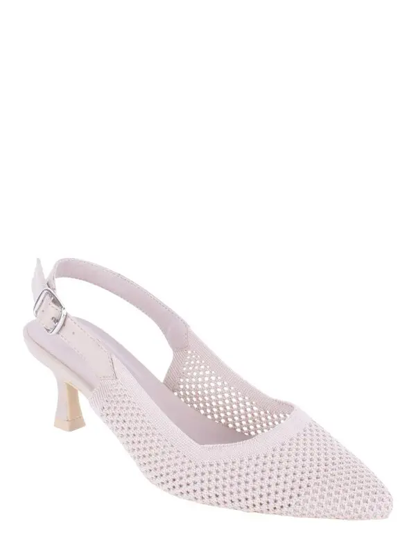 Tahari Galway Slingback Pump - Natural