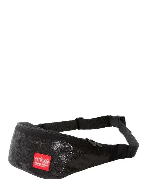 MANHATTAN PORTAGE Limelight Brooklyn Bridge Belt Bag - Black