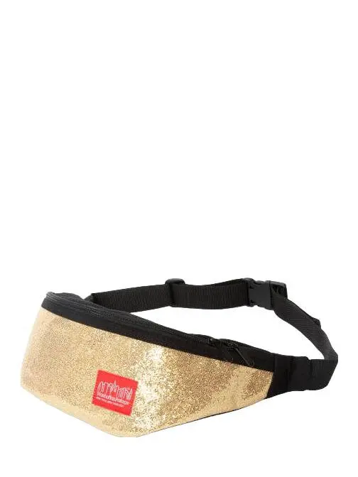 MANHATTAN PORTAGE Limelight Brooklyn Bridge Belt Bag - Gold