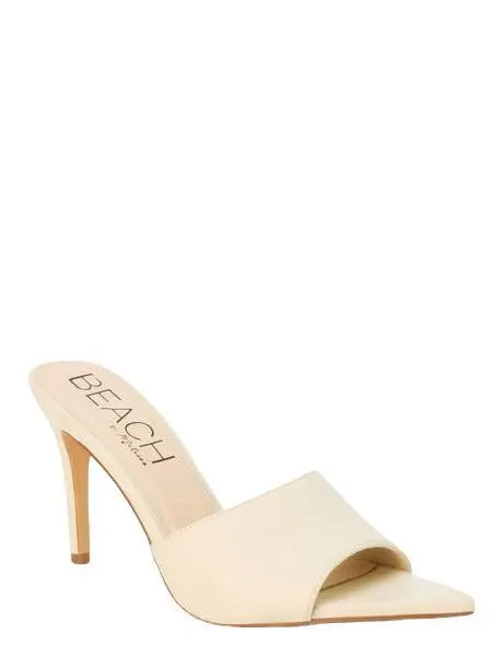 Matisse Jupiter Pointed Toe Sandals - Ivory