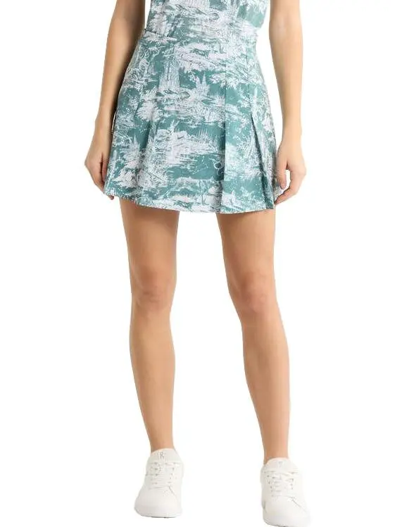 Greyson Huntress Toile Miniskirt - Marsh