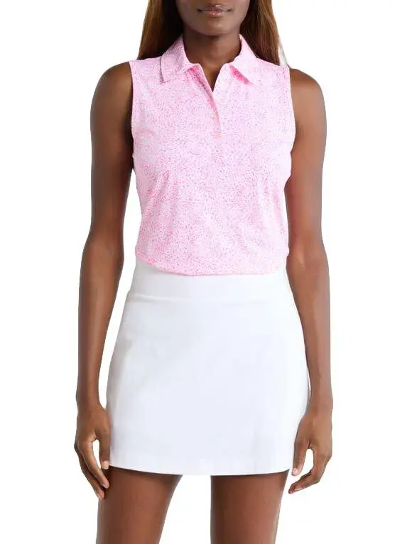 G/fore Sleeveless Polo - Blush