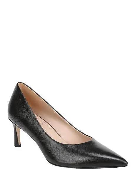 27 EDIT NATURALIZER Francis Pointy-toe Leather Pump - Black