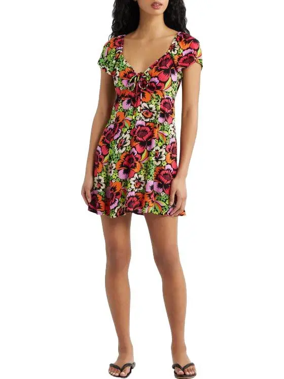 Rip Curl Ing Mini Dress - Bloom