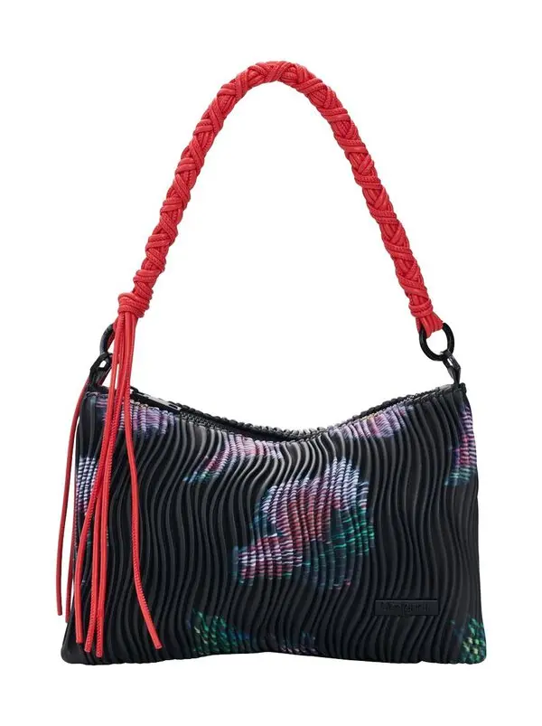 Desigual Textured Crossbody Bag - Black
