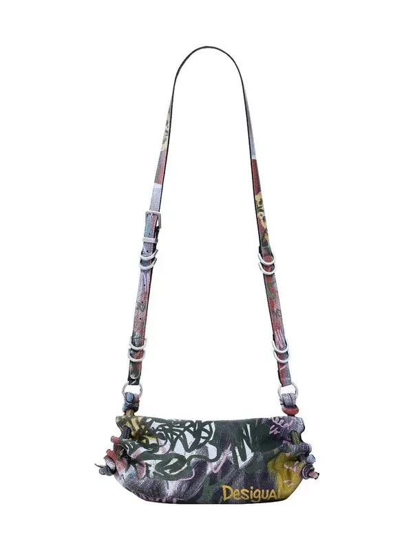 Desigual Arty Print Crossbody Bag - Multi