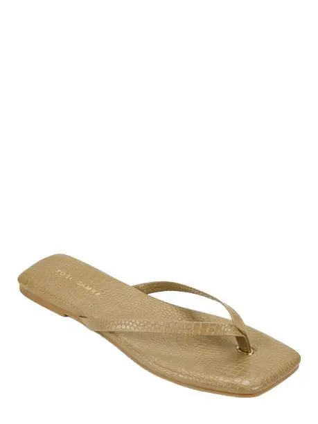 Yosi Samra Mercer Flip Flop - Taupe