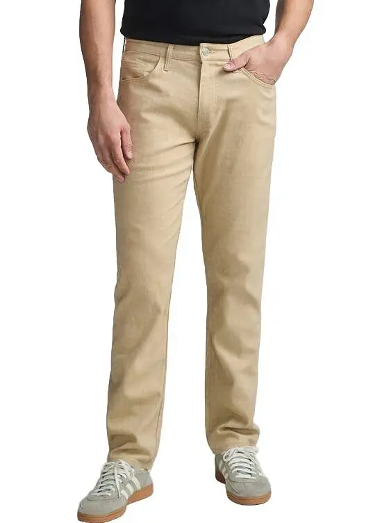 MAVI Marcus Slim Straight-leg Pants - Beige Linen