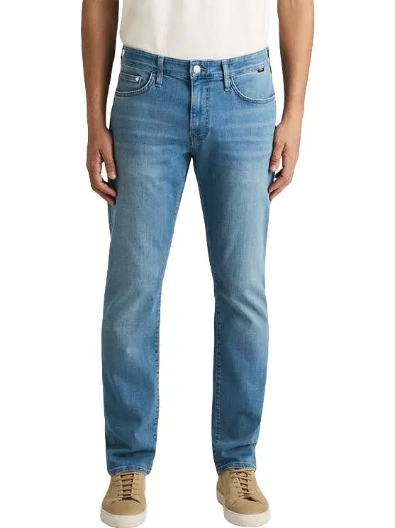 MAVI Jake Slim Fit Jeans - Light Brushed Feather