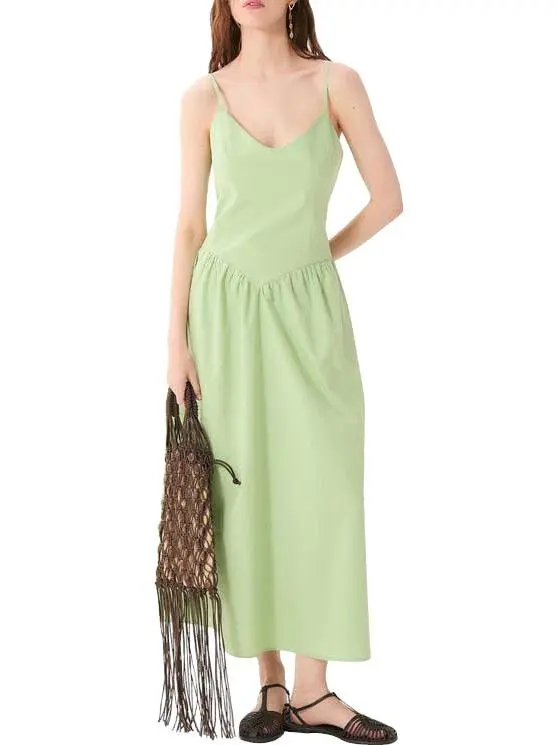 Deluc Izaro Sleeveless Maxi Dress - Green