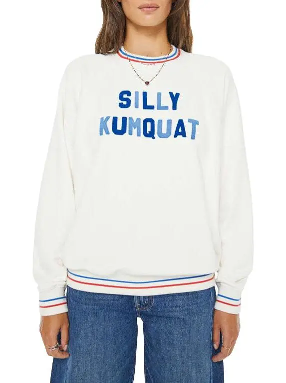MOTHER The Big Sport Graphic Sweatshirt - Silly Kumquat