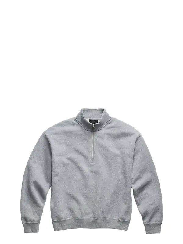 Canada Goose Wander Quarter Zip - Stone Heather