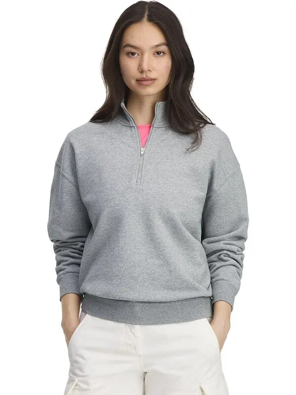 Canada Goose Wander Quarter Zip - Stone Heather