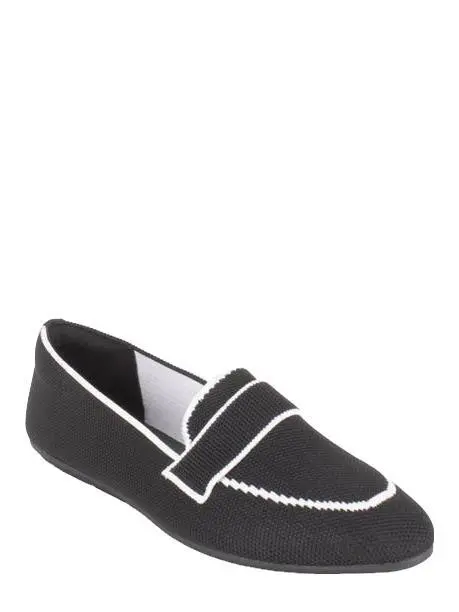 Tahari Stockholm Loafer - Black/ivory