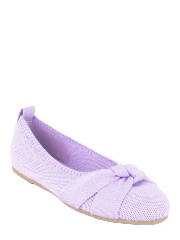 Tahari Knit Ballet Flat - Lavender