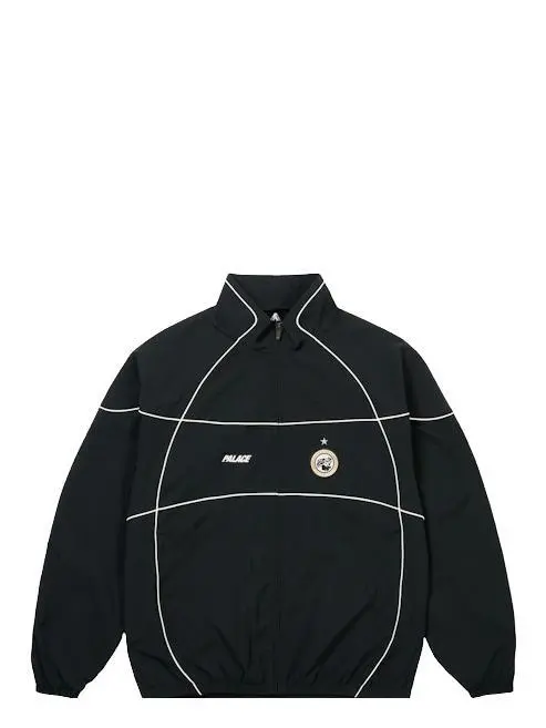 PALACE Pro Team Piped Shell Jacket - Black