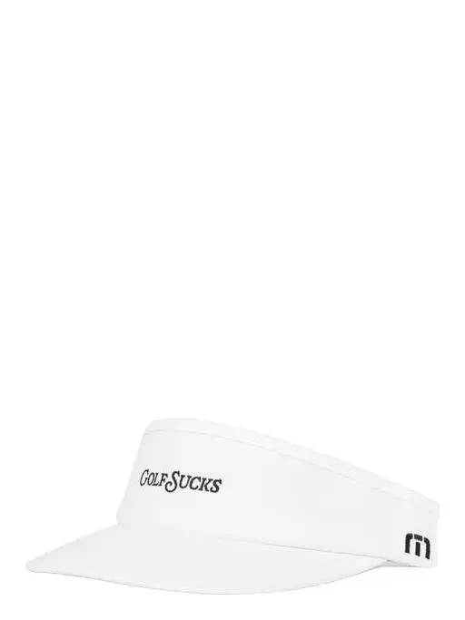 Travis Mathew Adjustable Visor - White