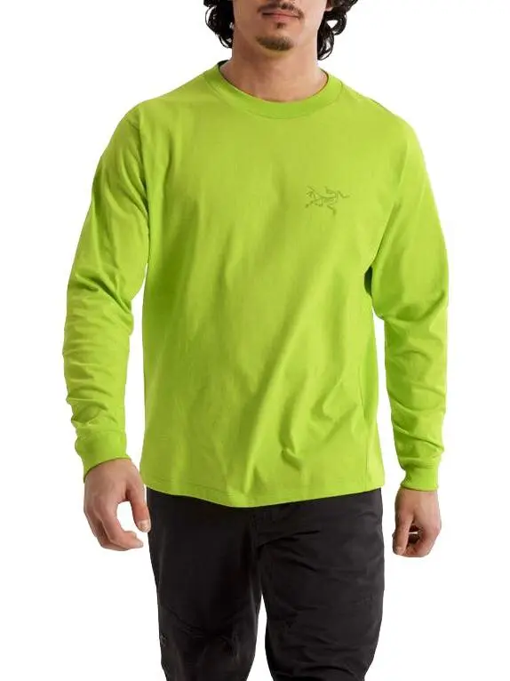 Arc'teryx Kragg Long Sleeve Cotton Graphic T-shirt - Mantis