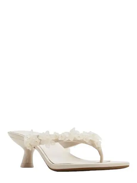 CALL IT SPRING BY ALDO Floral Kitten Heel Flip Flop - Ice