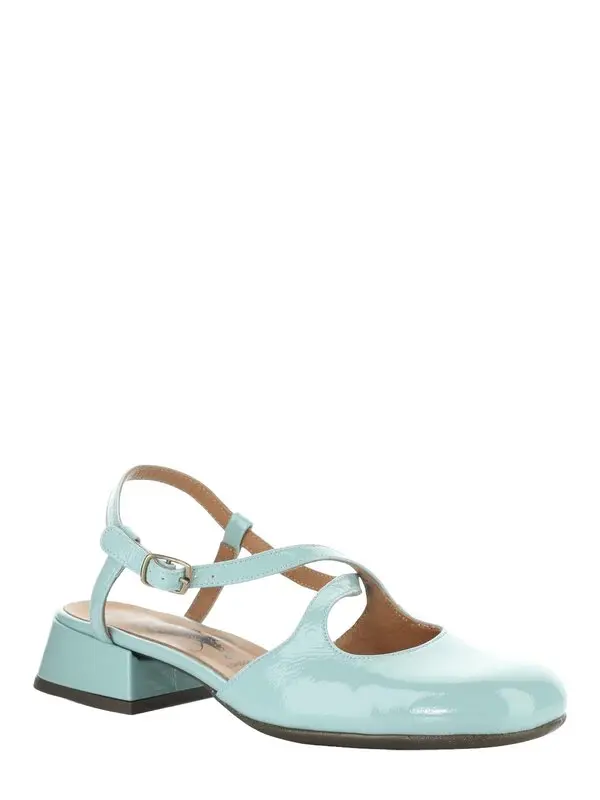 Fly London Cark Ankle Strap Pumps - Spearmint