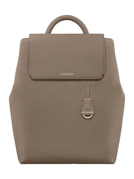 MAISON DE SABRE Medium Soft Backpack - Cashmere Clay