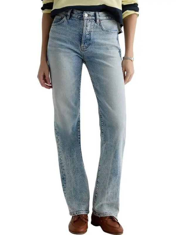 Ag Sydney High-waist Relaxed Straight Leg Jeans - 17 Years Forlorn