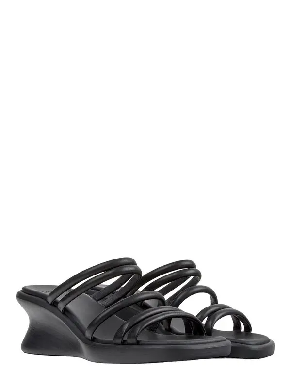 Camper Louise Wedge Sandal - Black