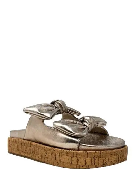 SHU SHOP Kiki Platform Sandal - Golden