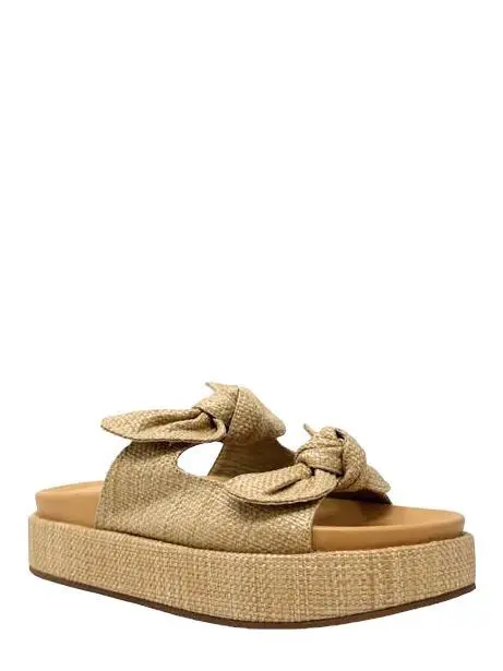 SHU SHOP Kiki Platform Sandal - Raffia