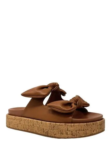 SHU SHOP Kiki Platform Sandal - Tan