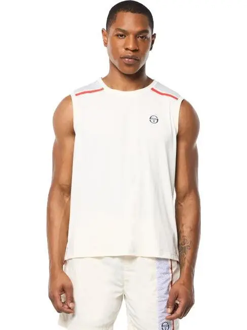 SERGIO TACCHINI Attivo Damarindo Tank Top - Gardenia