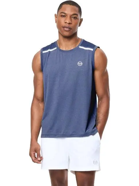 SERGIO TACCHINI Attivo Damarindo Tank Top - Maritime Blue