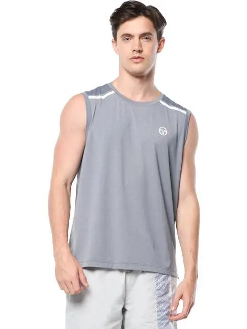 SERGIO TACCHINI Attivo Damarindo Tank Top - Quiet Gray