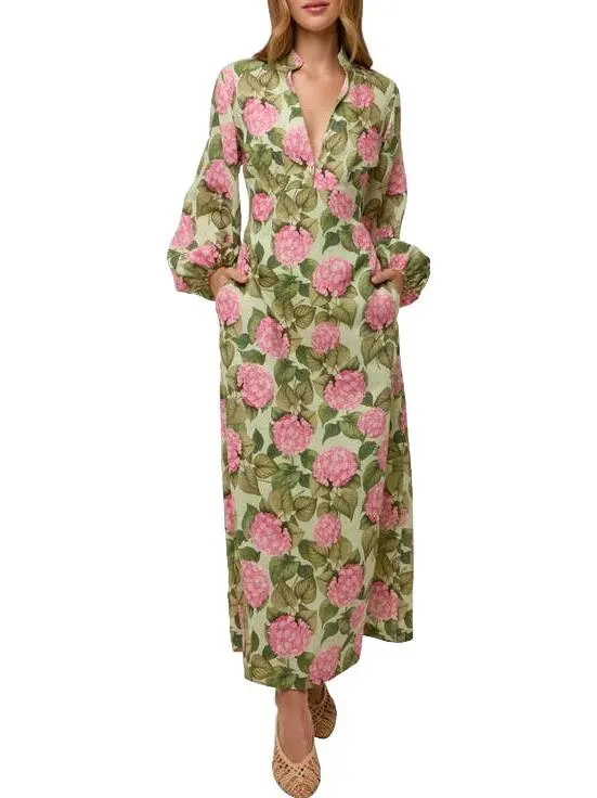 PALM NOOSA Elodie Maxi Dress - Pink Jardin