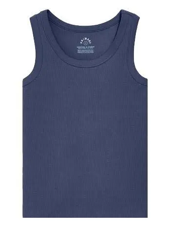 PRIMARY Ribbed Knit Tank Top - Sunwashed Navy