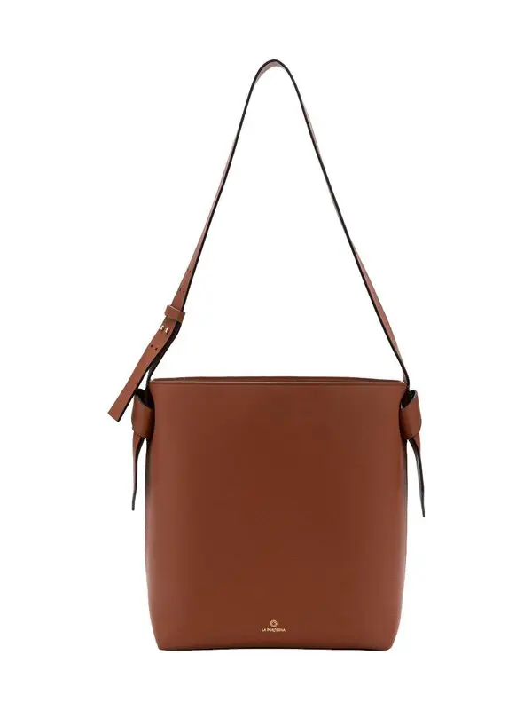 LA PORTEGNA Paula Versatile Crossbody Bag - Brown