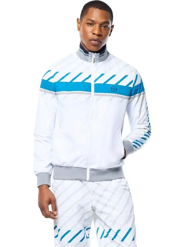 SERGIO TACCHINI Quadretto Track Jacket - Brilliant White