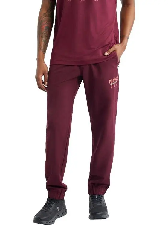 SANTO STUDIO Tempo 777 Enjoy Tech Joggers - Merlot