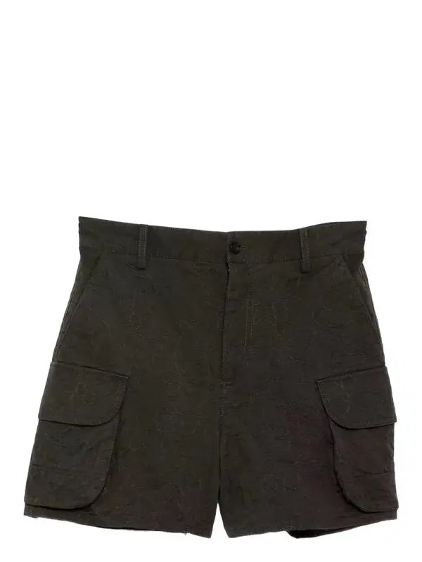 JNBY Floral Embroidered Shorts - Brown