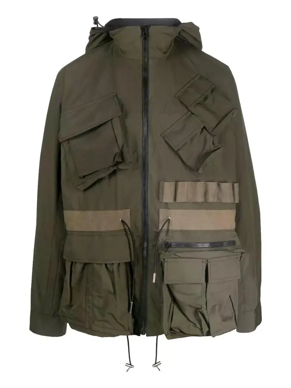 Sacai Matte Blouson Reversible Taffeta Jacket - Black