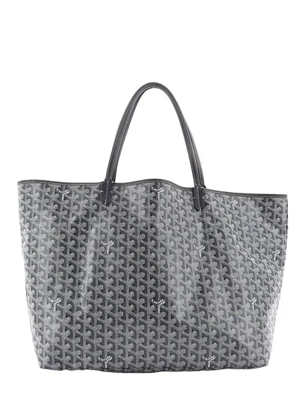 Goyard Gm Saint Louis Tote Coated Canvas - Gray