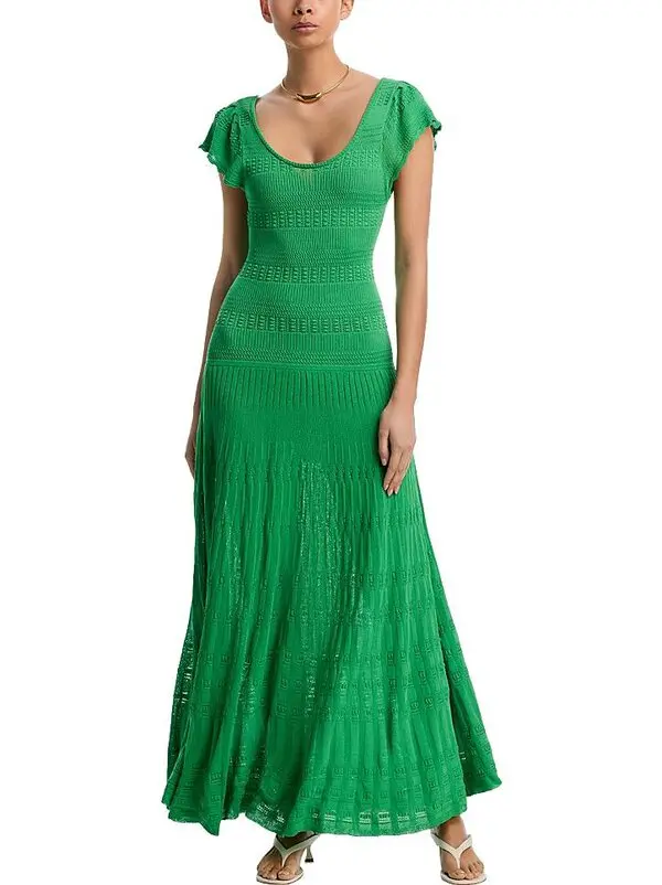 Solid & Striped The Belle Dress - Turtle Green