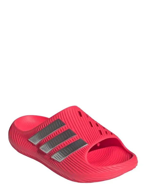 Adidas Purechill Slides - Lucid Red / Matte Silver / Matte Silver